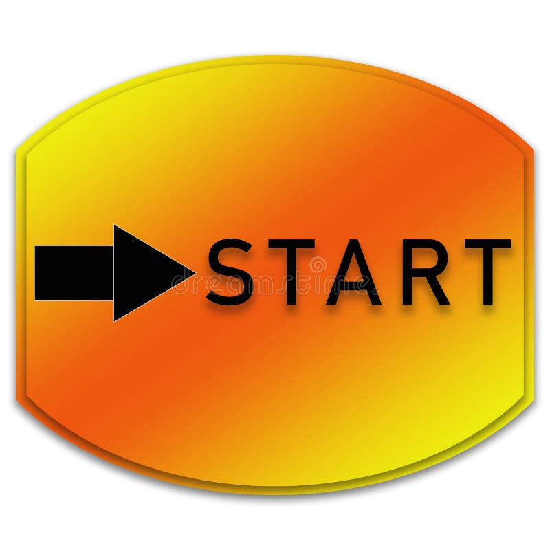 Big Start Button Stock Illustrations – 1,028 Big Start Button Stock ...