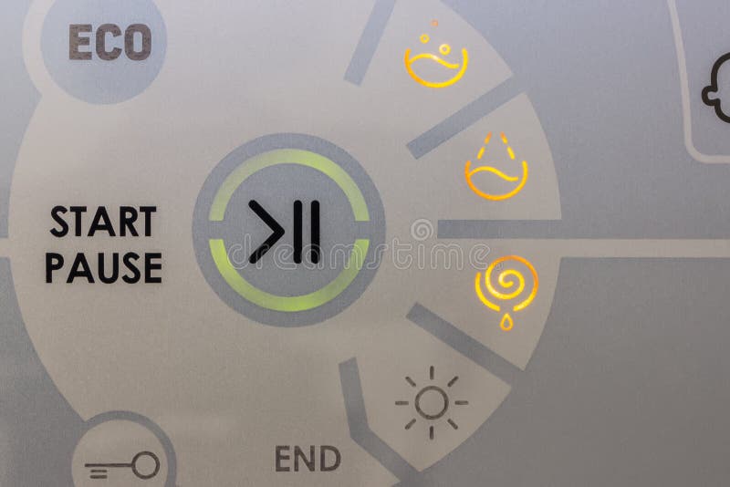 Cycle Start Button stock image. Image of control, button - 52293433