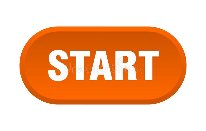 Start button stock vector. Illustration of shadow, shiny - 119894457