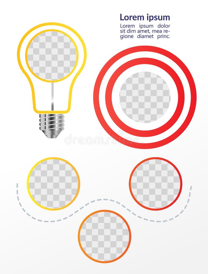Start Create Solutions Infographic Chart Design Element Set Stock ...