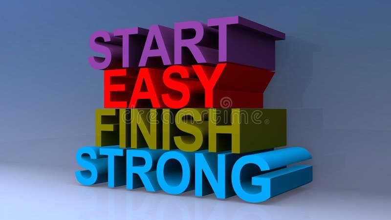 Finish Strong. Inspiring Workout and Fitness Gym Motivation Quote ...