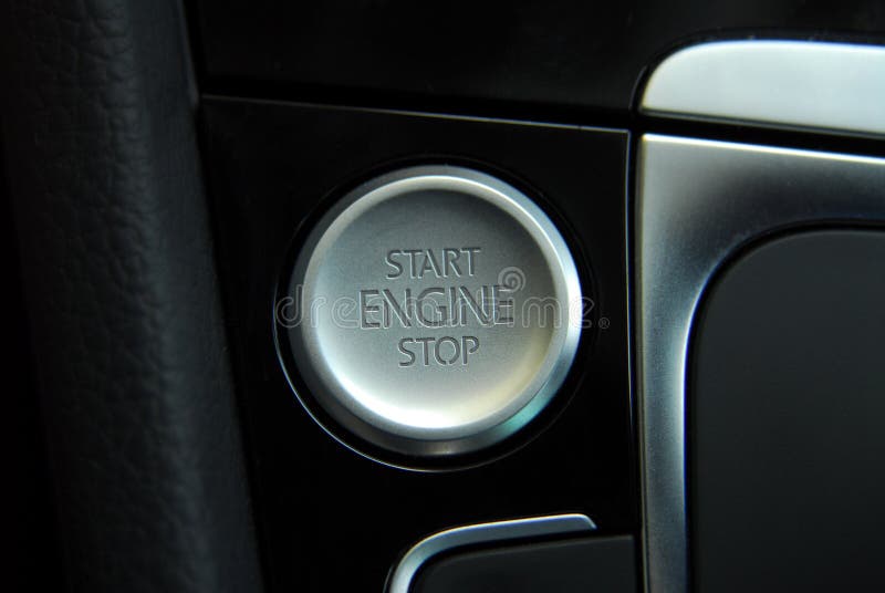 Start engine button stock photo. Image of detail, press - 35364040