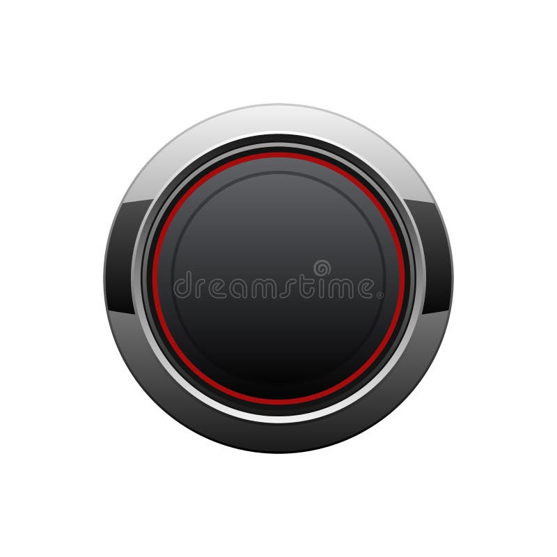 Start Engine Button. Red Round Sticker. Stock Vector - Illustration of ... Start Engine Button. Red Round Sticker. Stock Vector - Illustration of ...