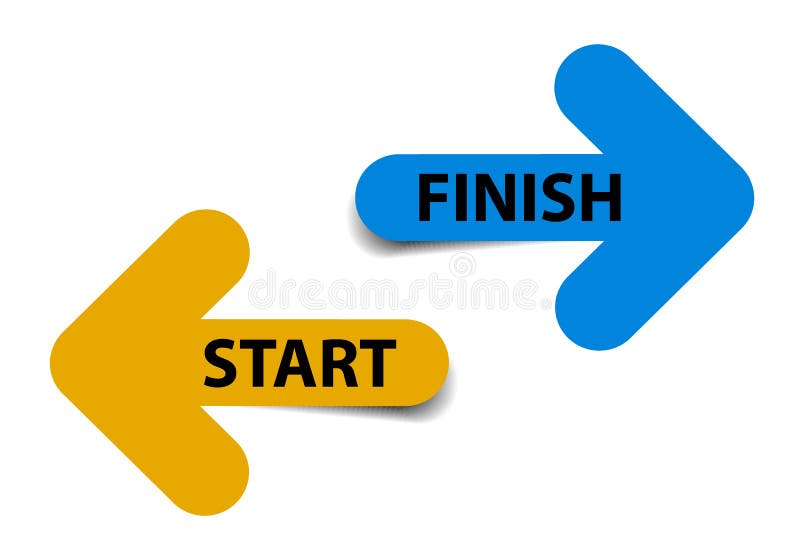 Start Finish Stock Illustrations – 21,930 Start Finish Stock ...