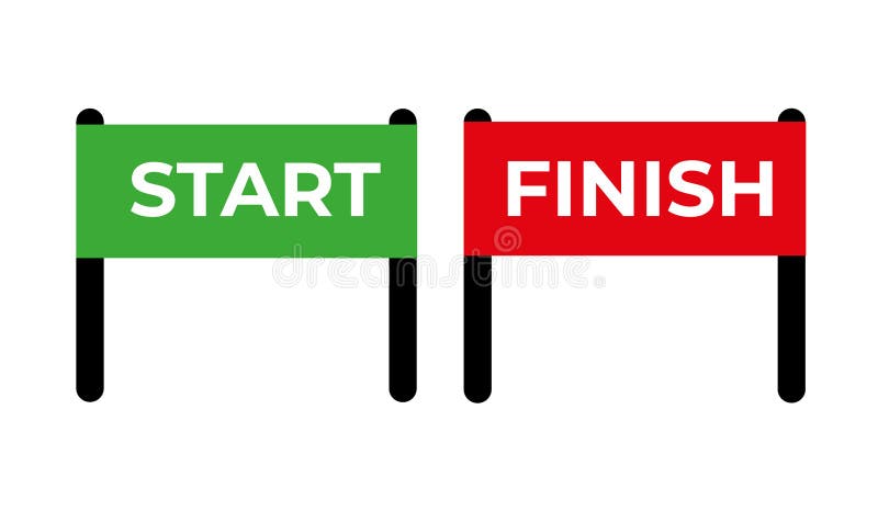 Diagram Start Finish Stock Illustrations – 292 Diagram Start Finish ...