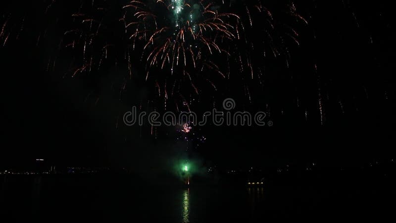 Start of the Fireworks Launch Stock Footage - Video of amazing ...