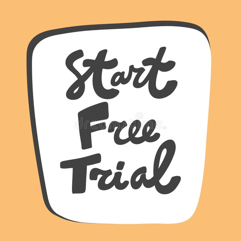 Start Free Trial. Hand Drawn Lettering Logo for Social Media Content ...