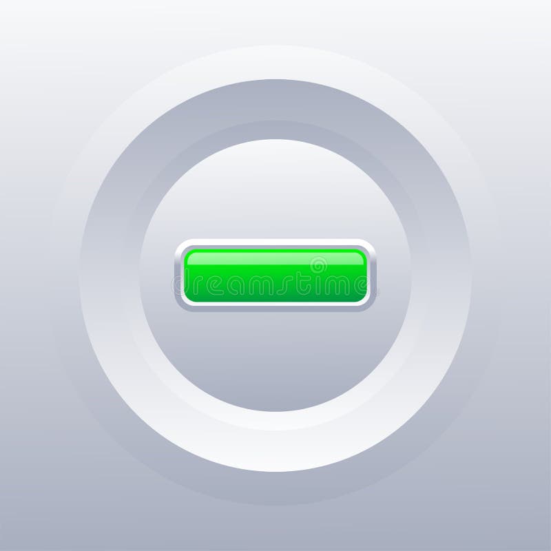 Start Green Button on Off Control Internet Online Technology ...