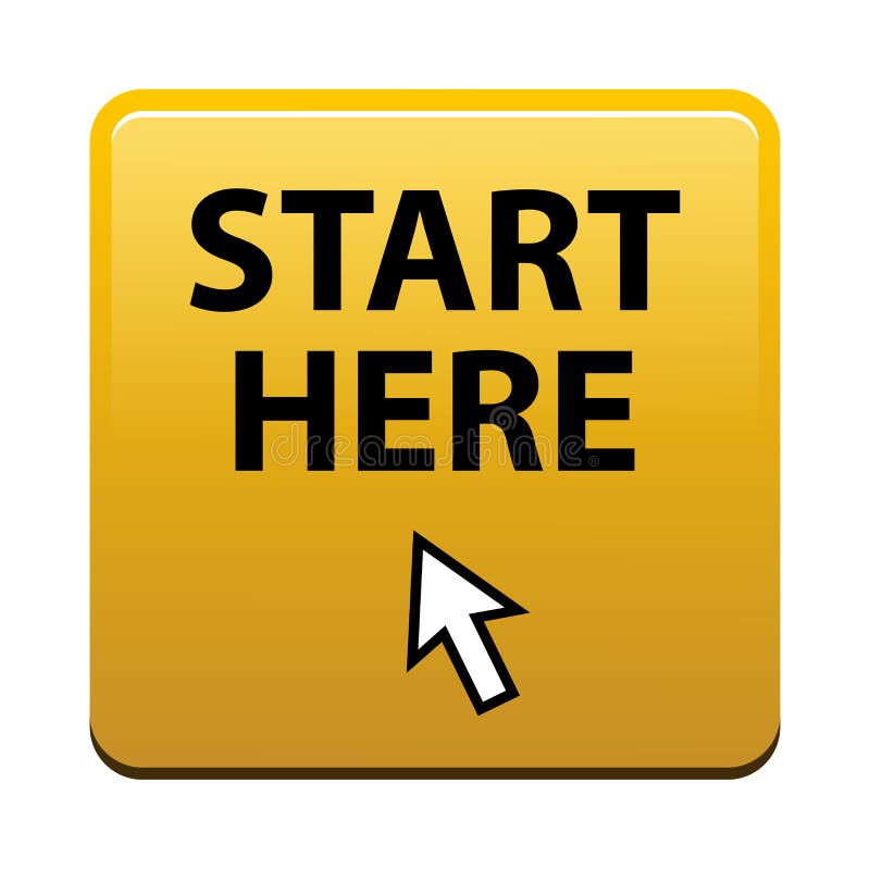 Start here stock photo. Image of personal, concept, sign - 40137032