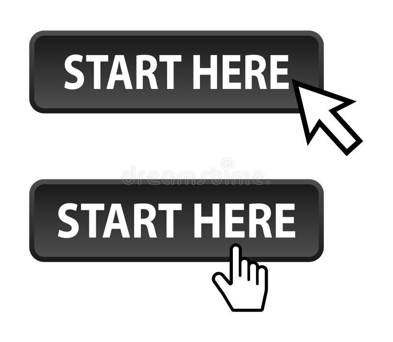 Start Here Arrow Stock Illustrations – 2,364 Start Here Arrow Stock ...
