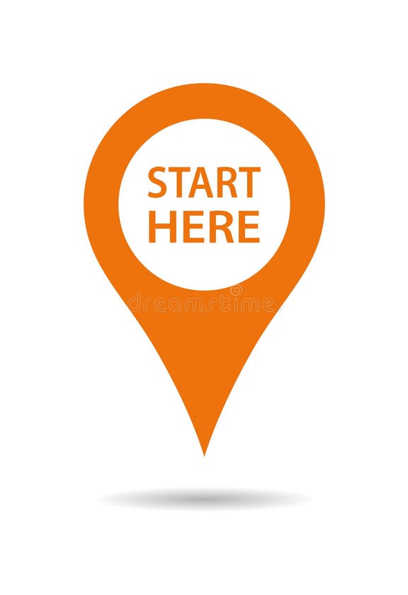 Start Here Art Bubble Stock Illustrations – 13 Start Here Art Bubble ...