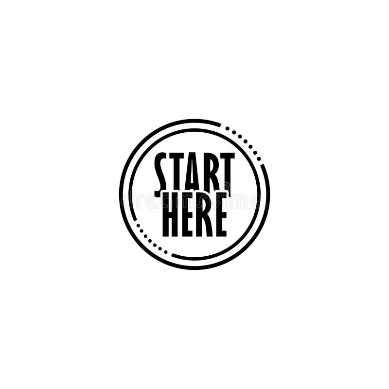 Start Here Button Png