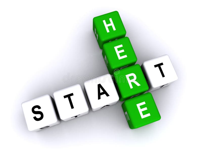 Green Start Button stock illustration. Illustration of push - 16840933