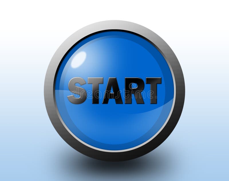 Start Icon. Glossy Button. Stock Photo - Image: 45300060 Start Icon. Glossy Button. Stock Photo - Image: 45300060