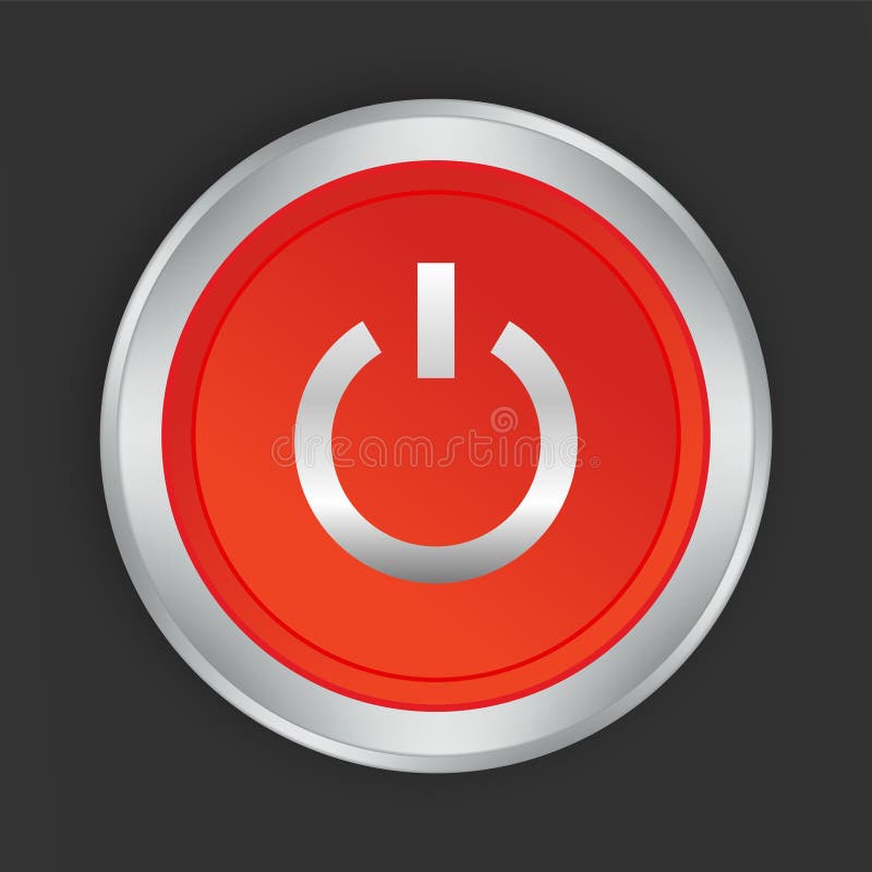 Red Power Button Background Stock Illustrations – 11,650 Red Power ...
