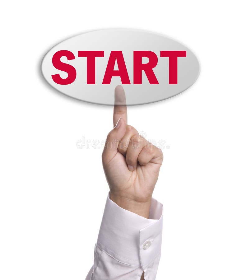 START button stock image. Image of metal, computer, frame - 17274257