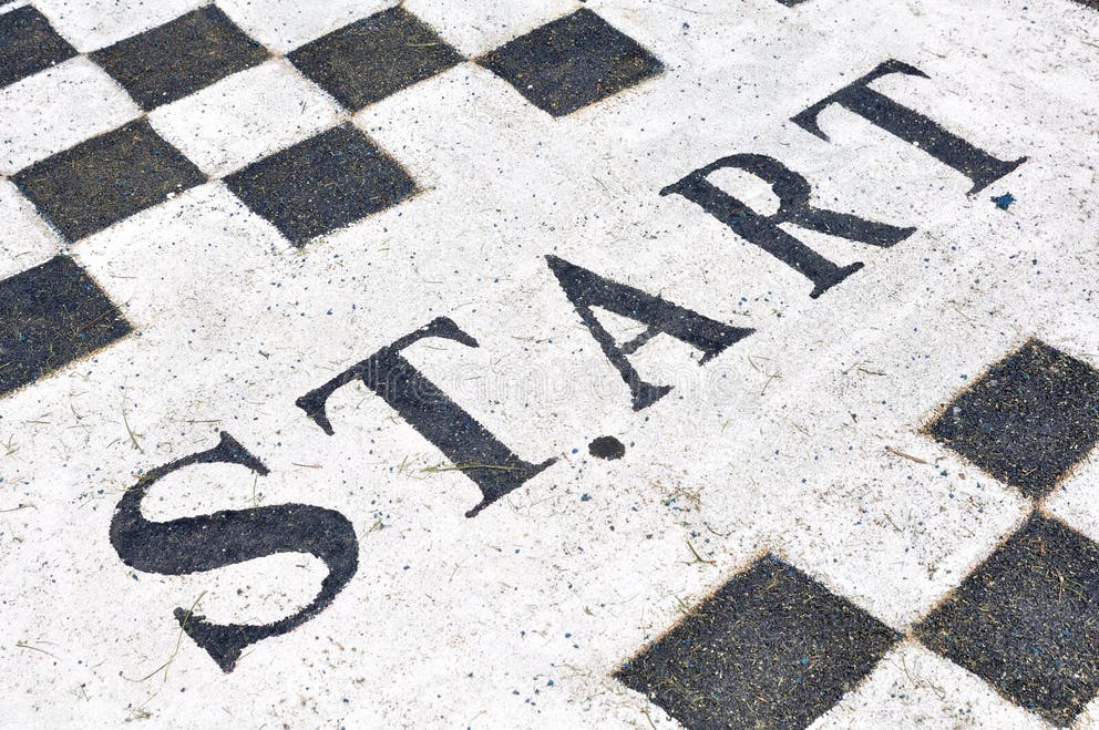 Start label stock photo. Image of green, sport, lane - 25562852