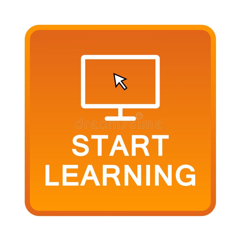 Start learning stock illustration. Illustration of program - 30303514