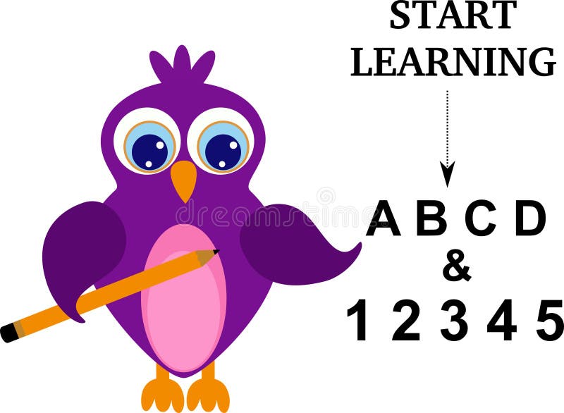 Start learning stock image. Illustration of colorful - 77408263