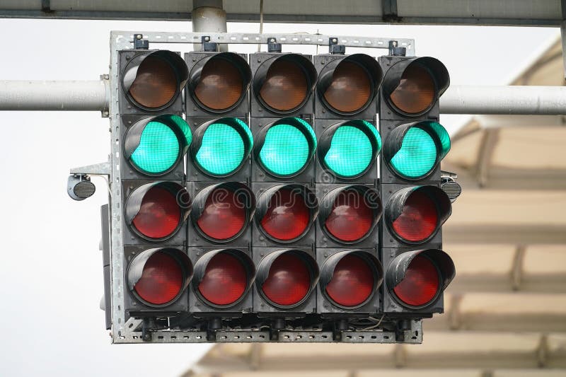 Start Lights in Racing Circuit Stock Image - Image of track, beginning ...