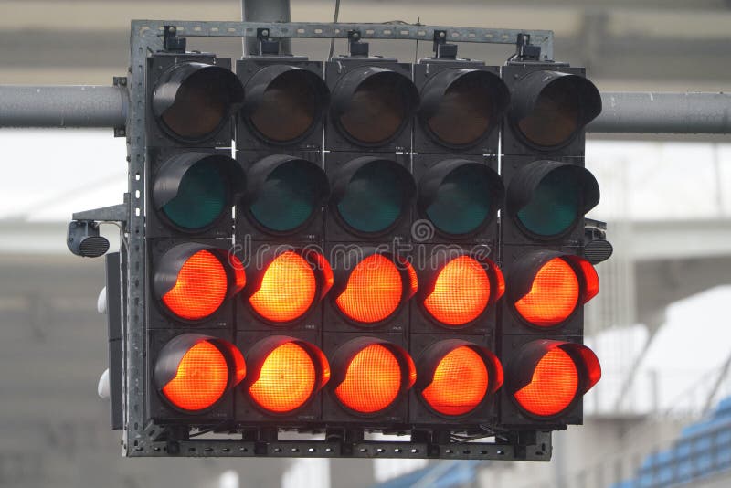 Start Lights stock image. Image of racing, motorsport - 273263443