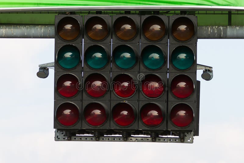 Start Lights stock image. Image of green, turkey, formula1 - 58090127