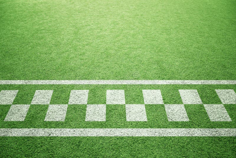 Start Finish Pattern Line on Road Ground Stock Image - Image of asphalt ...