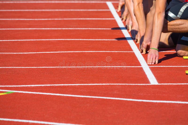 Start line stock photo. Image of competitive, leisure - 42161876