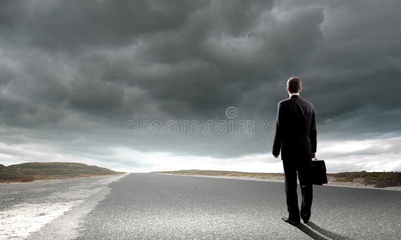 At the start of long way stock image. Image of opportunity - 51765359