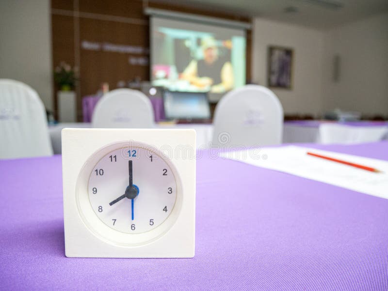 Start meeting time stock photo. Image of inside, lecture - 110801606