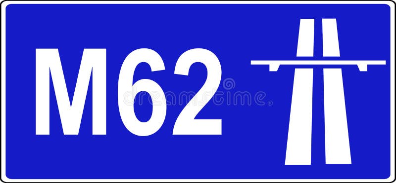 Start of Motorway Regulations Sign Stock Vector - Illustration of start ...