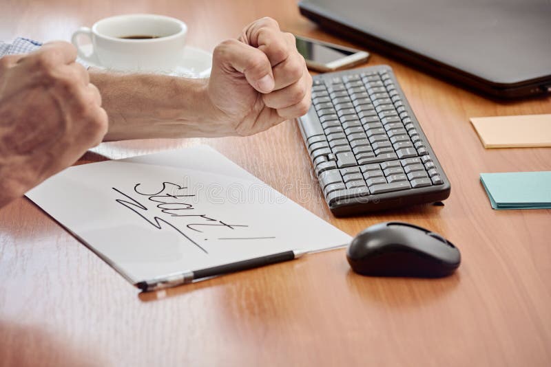 Start of new project stock photo. Image of corporate - 116359588