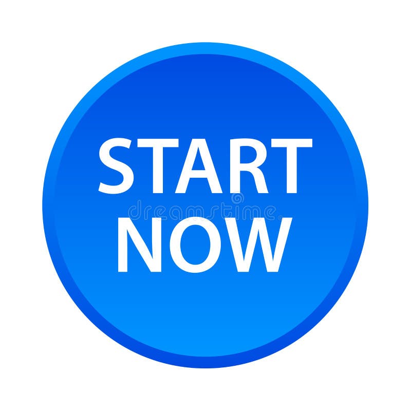 Start now button stock vector. Illustration of buttons - 217918130