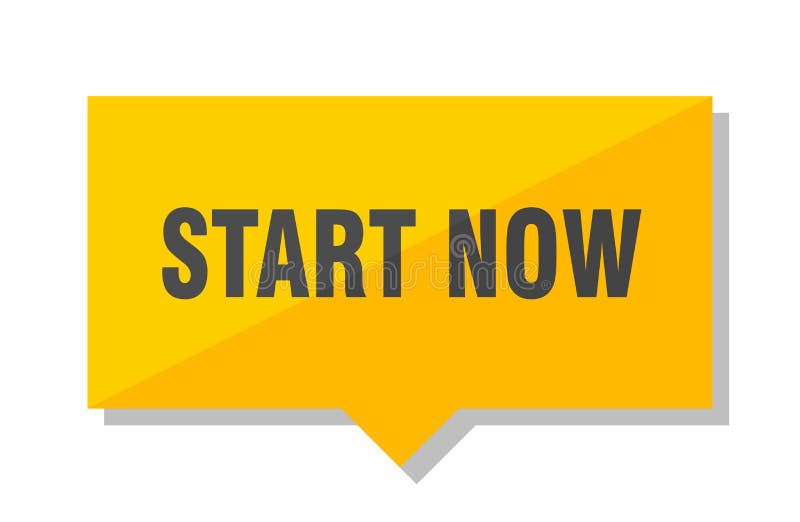 Start now price tag stock vector. Illustration of mark - 117711027