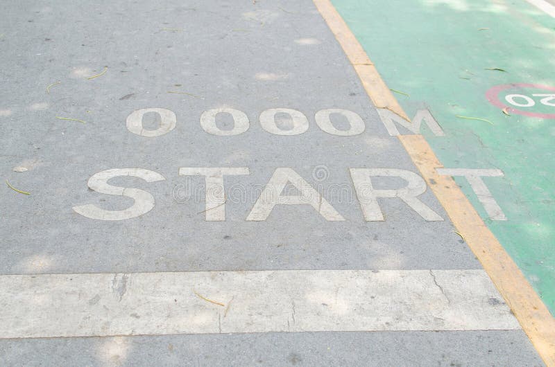 Start stock photo. Image of route, sport, direction, motion - 40103612