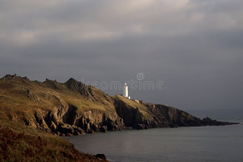 Start Point Lighthouse stock image. Image of outdoor - 64938475