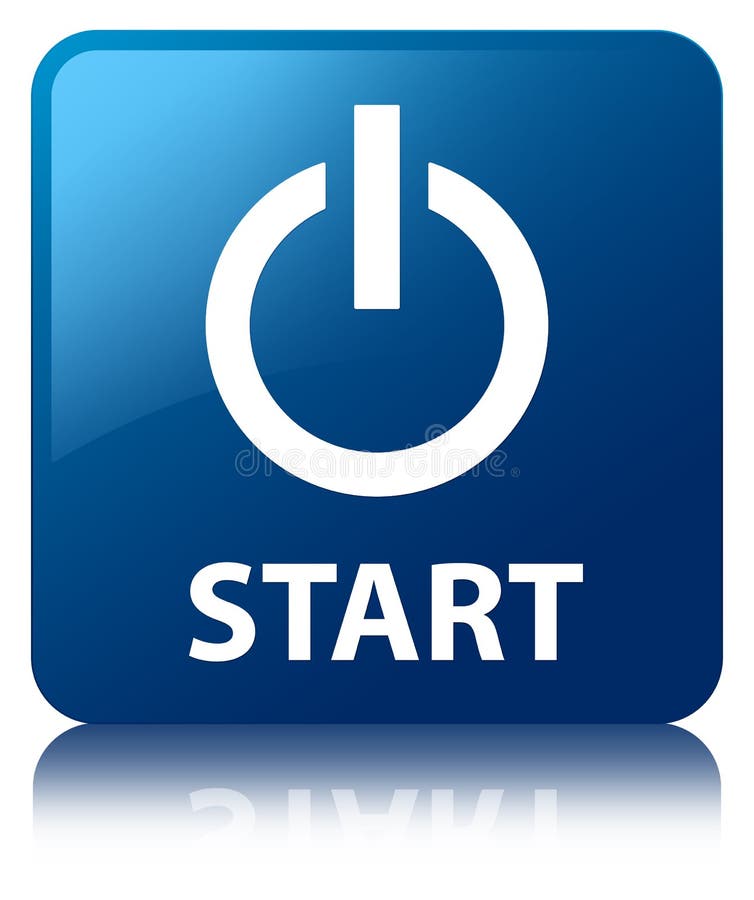 Square Blue Power Start Button Stock Illustrations – 267 Square Blue ...