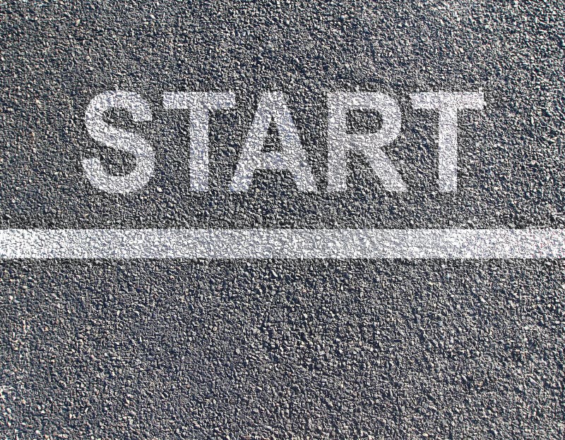 148 Start Sign Asphalt Highway Road Texture Photos - Free & Royalty ...