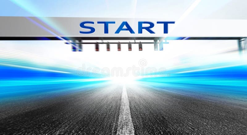Start on race course stock image. Image of fast, grand - 109150239