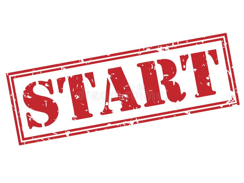 Start stamp stock vector. Illustration of vector, start - 122022296