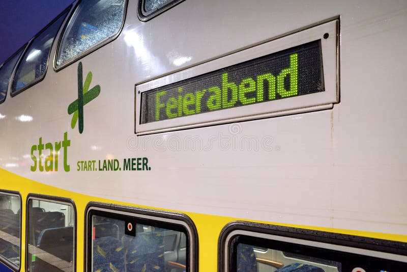 Feierabend editorial photography. Image of germany, departure - 201459372