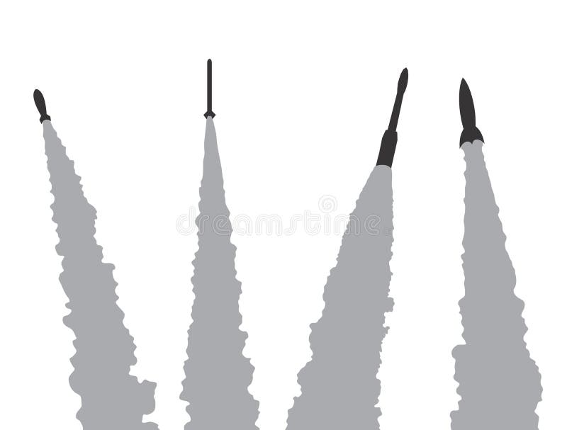 Rocket stock vector. Illustration of planets, missile - 50167239