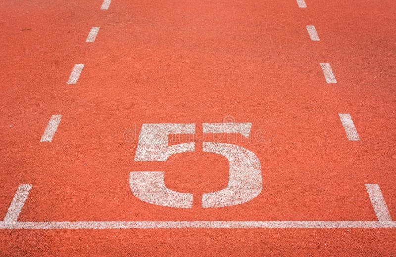 Start Running Track in Stadium or Sport Park Stock Image - Image of ...