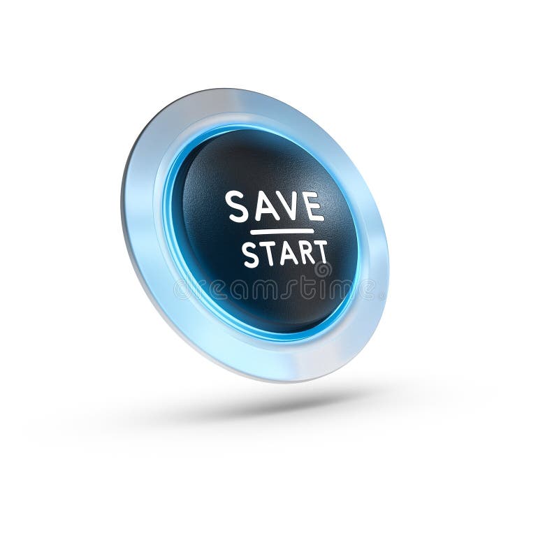 Sales start button stock illustration. Illustration of commercial ...