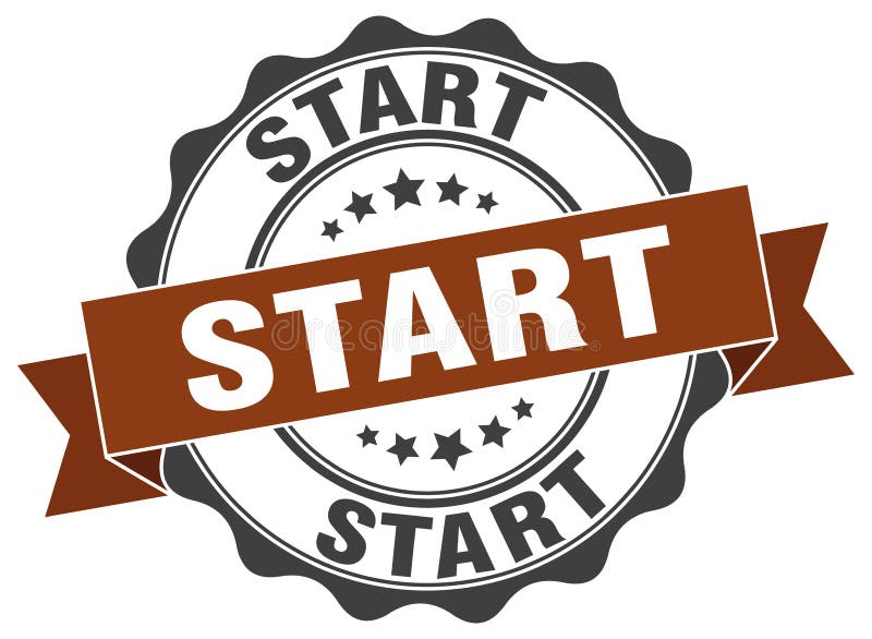 Start-up Seal Sign Concept Illustration Design Stock Illustration ...