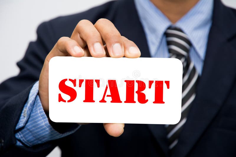 Start sign stock photo. Image of plaque, white, sign - 52825812