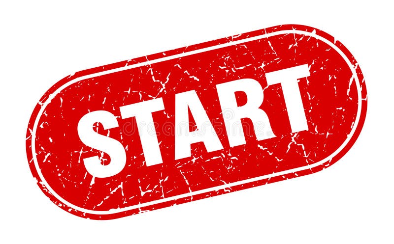 Start Sign. Start Grunge Stamp Stock Vector - Illustration of seal ...