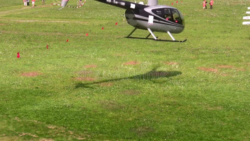 Start of Small Helicopter from Stock Video - Video of operation ...
