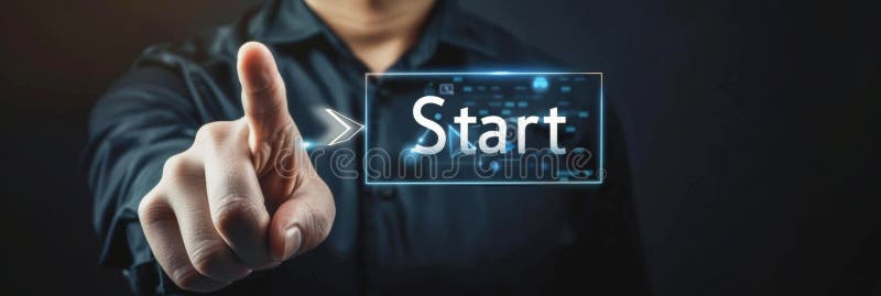 The Start of Something New: a Businessman Embraces a New Beginning ...