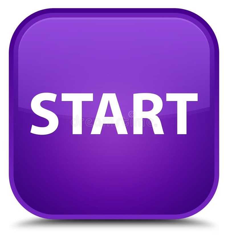 Start Special Purple Square Button Stock Illustrations – 13 Start ...